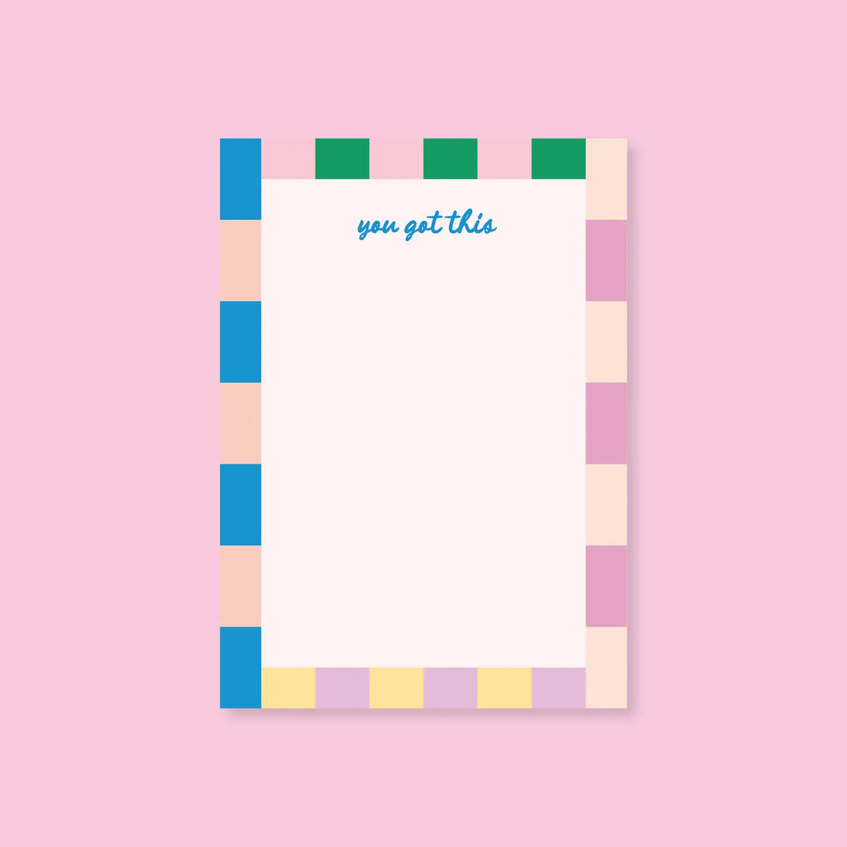 Colorful Stripe Notepad – Kid's Anthem