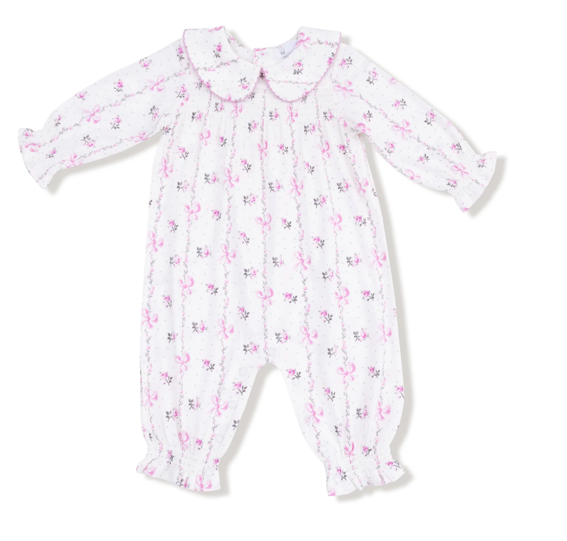 Peter Pan Romper | Dainty Buds + Bows – Kid's Anthem